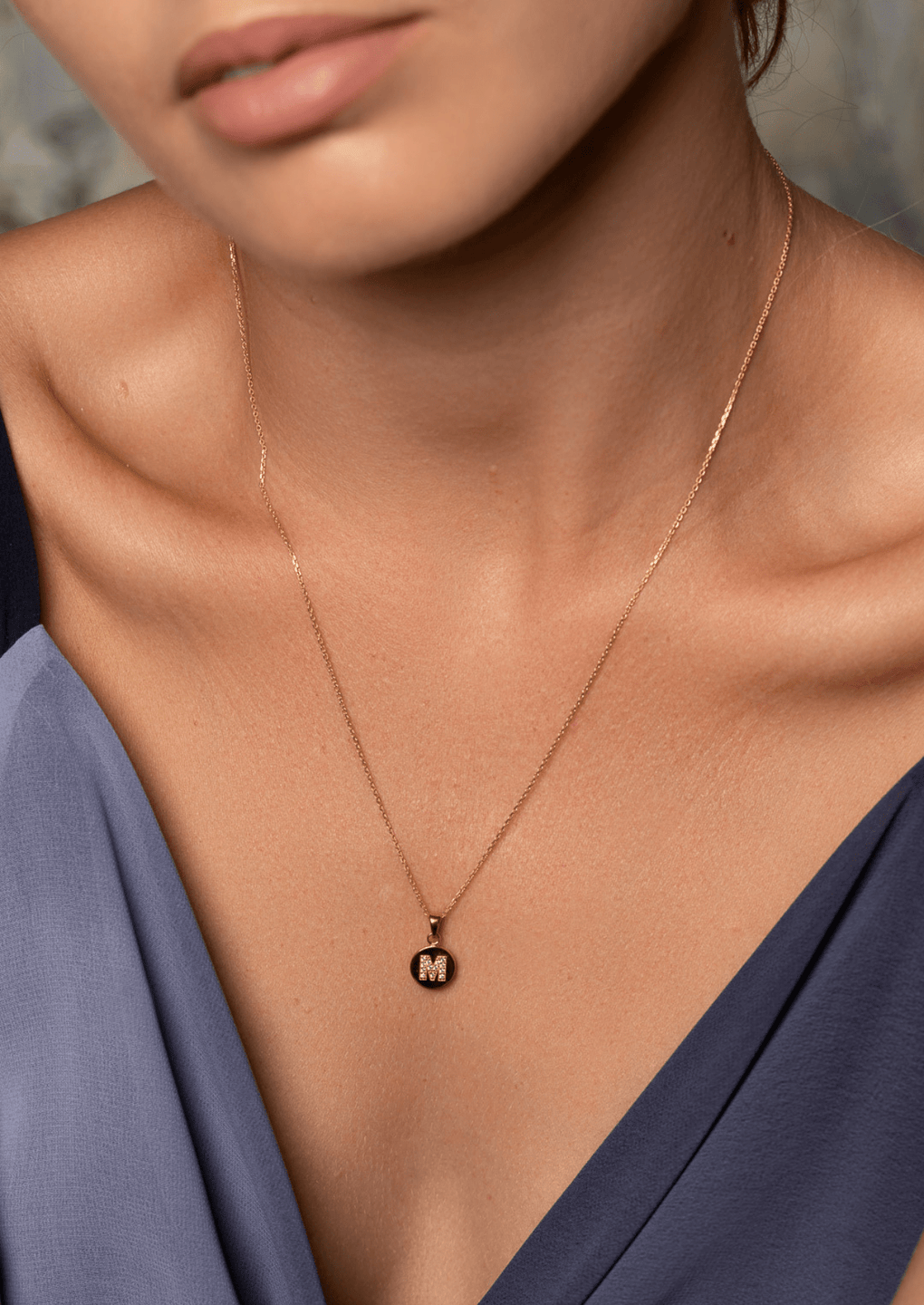 The Charmed Letter 14ct Gold Vermeil Pendant | Molten Store