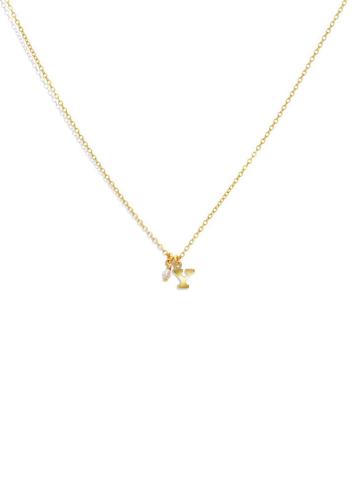 The Initial 14ct Gold Filled Charm Necklace – Molten Store