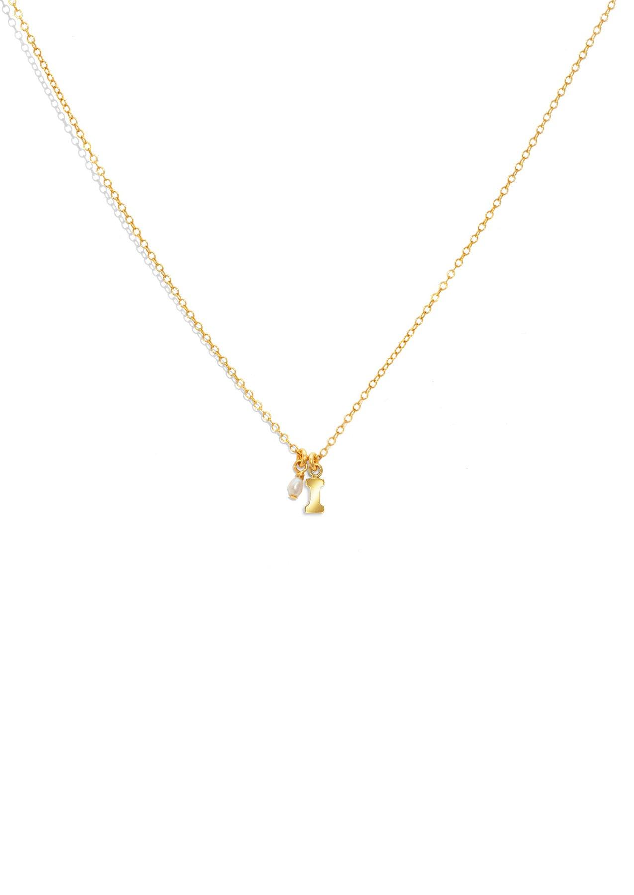 The Initial 14ct Gold Filled Charm Necklace – Molten Store