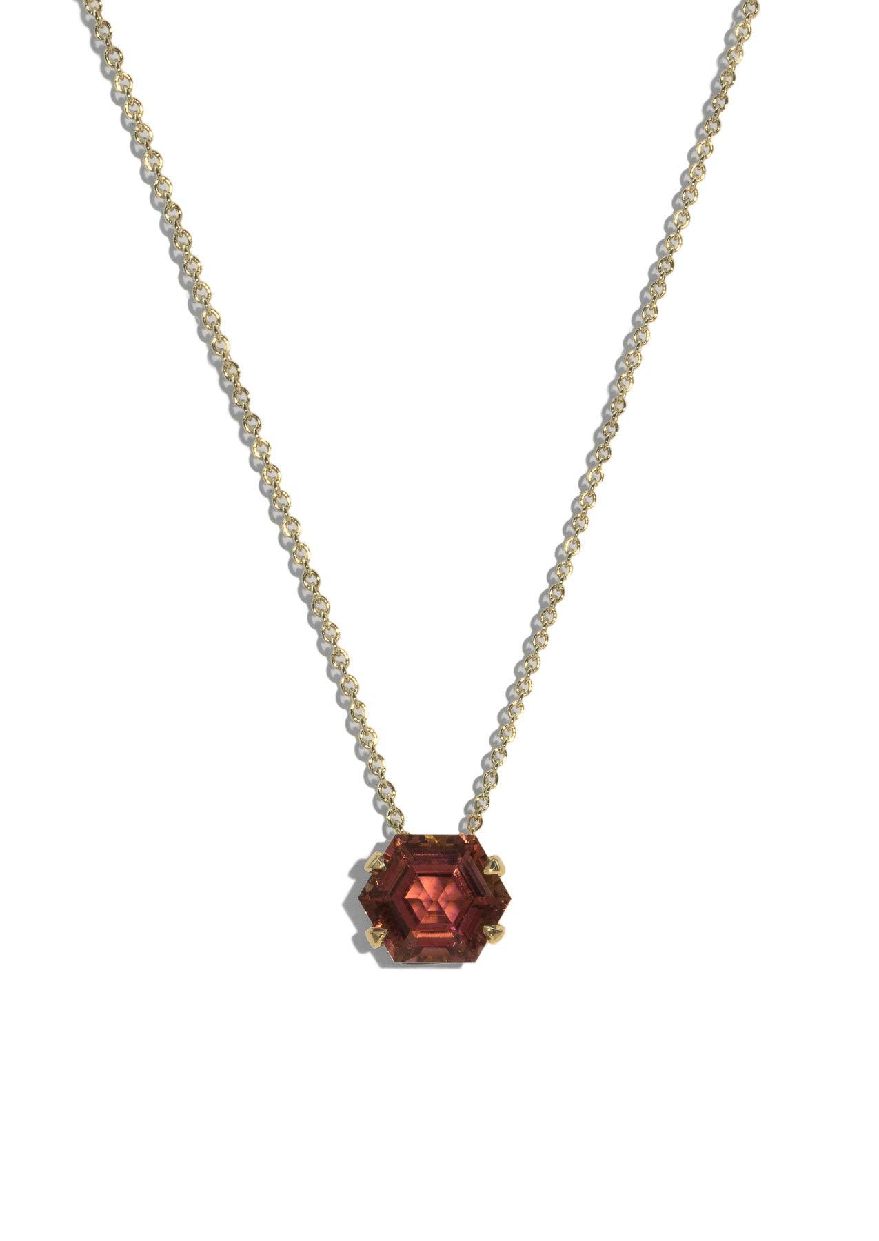 The Lexie Necklace with 4.41ct Tourmaline – Molten Store